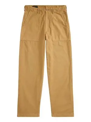 Ralph Lauren Relaxed Fit Reverse Sateen Utility Pant - Camel
