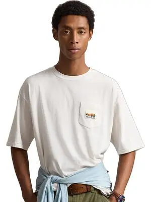 Ralph Lauren Relaxed Fit Jersey Graphic T-shirt - Nevis