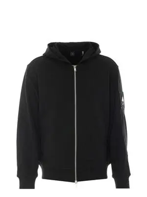 Moose Knuckles Hartsfield Zip-up Hoodie - Black