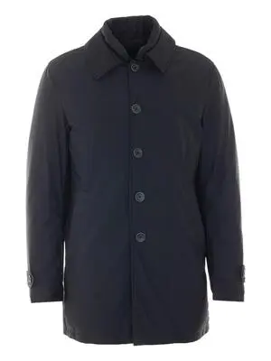 Herno Padded Raincoat - Blue