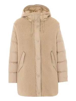 Herno Teddy Parka - Cream