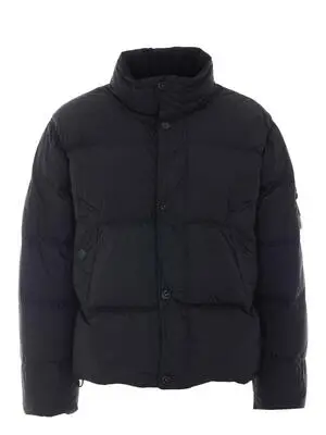Stone Island Garment Dyed Crinkle Reps Down Jacket - Black