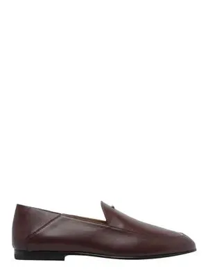 TOD'S Leather Loafers - Brown