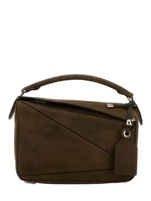 Loewe Leather Small Puzzle Handbag - Brown