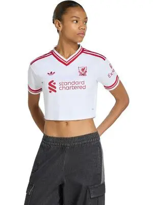 Adidas Liverpool Fc 26/27 Away Jersey Crop - White