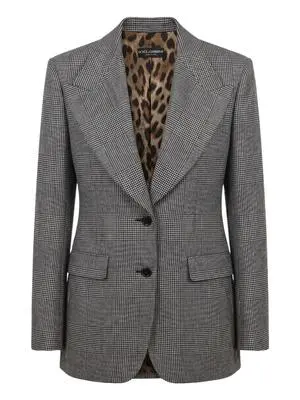 Dolce & Gabbana Dolce Gabbana Single-breasted Jacket - Black