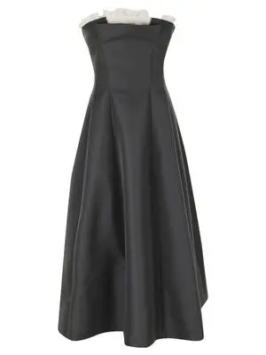 Alberta Ferretti Sleeveless Dress - Grigio
