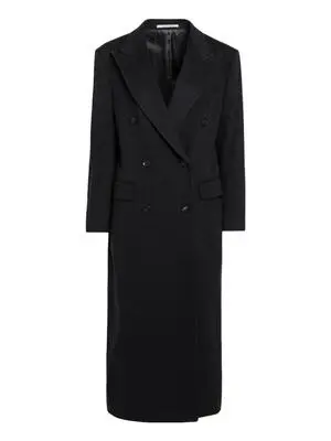 Tagliatore Caitlyn Double-breasted Maxi Coat - Black