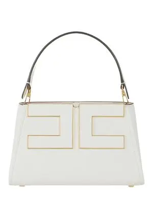 ELISABETTA FRANCHI Elisabetta Franchi Maxi Logo Shoulder Bag