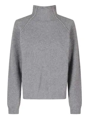 Federica Tosi Ribbed Turtleneck Knitted Sweater - No