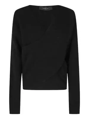 Federica Tosi Long Sleeve Sweater - Nero