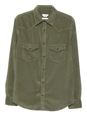 Jacob Cohen Long-sleeved Shirt - Olive Green
