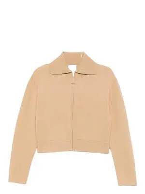 ALLUDE Allude Long-Sleeve Zip-Up Jacket