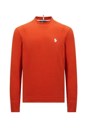 Moncler Stretch Fleece Sweatshirt - Oranges