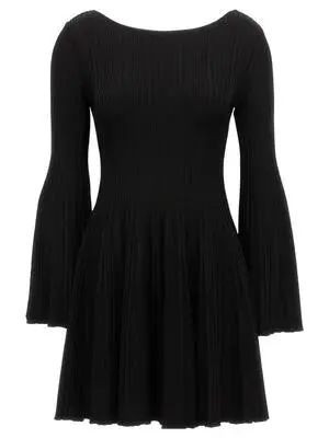 ANTONINO VALENTI Long-sleeved Dress - Black