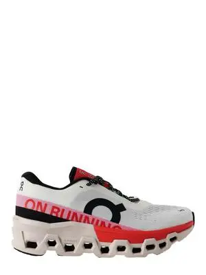 On Rubber-trimmed Mesh Sneakers - Gray