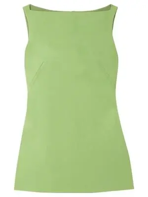 EMILIA WICKSTEAD Wool-crepe Mini Dress - No