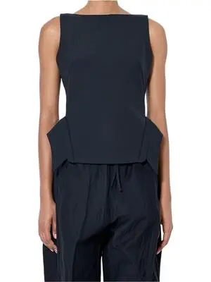 RÓHE Róhe Deconstructed Collar Top