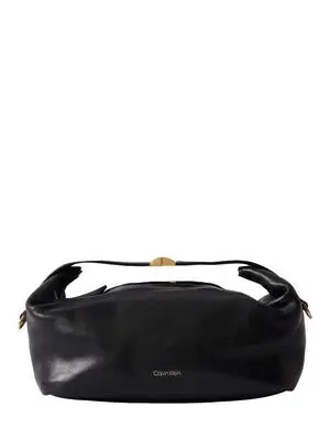 Calvin Klein Andy Small Leather Clutch - Black