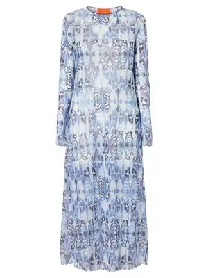 La DoubleJ Slinky Swing Dress - Blue