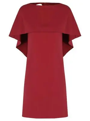 ALBERTA FERRETTI Alberta Ferretti Draped Cape Effect Dress