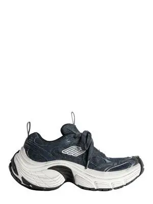 Balenciaga 6xl Denim Sneakers - Blue
