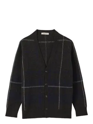 JOHNSTONS OF ELGIN Johnstons Of Elgin Mack Brushed Cashmere-Silk Cardigan