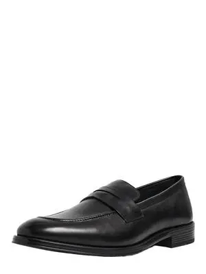 Paul Smith Leather Pierce Loafers - Black