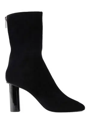 Paris Texas Alice Suede Ankle Boots - Black