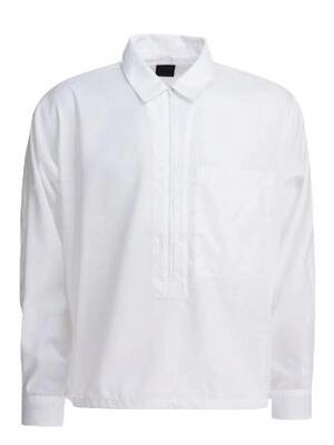 DAIWA PIER39 Half Zipper Shirt - White