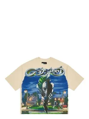 GODSPEED Neighborhood Watch Graphic T-shirt - Bone