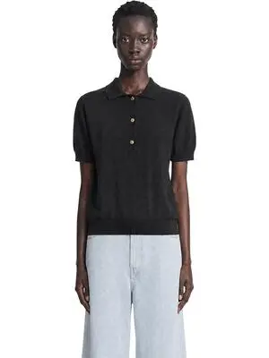 MAX MARA Cotton Knit Polo