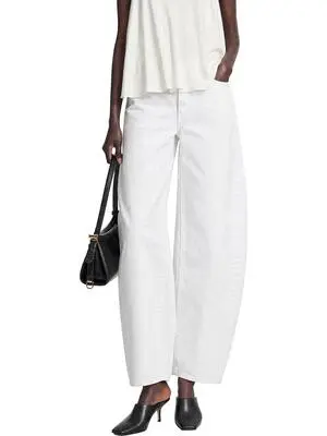 Alaïa Rodeo Jeans - White