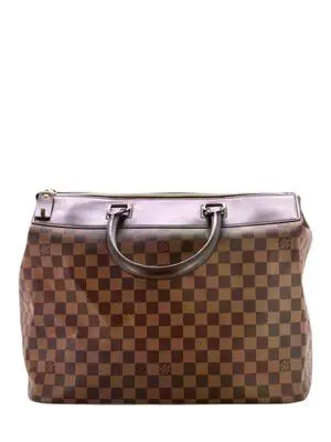 LOUIS VUITTON Greenwich Damier Pm Travel Bag - Brown