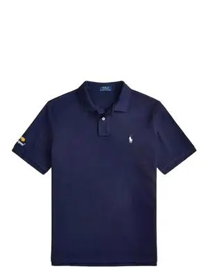Polo Ralph Lauren Embroidered Logo Polo Shirt - Blue