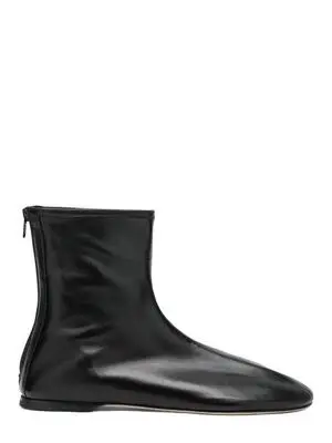 Dear Frances Balla Zip-fastening Leather Ankle Boots - Black