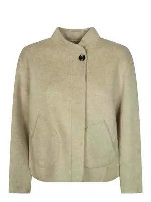 Soeur Windsor Single-button Coat - Neutrals