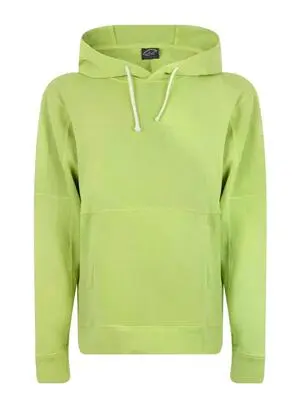 Paul & Shark Drawstring Cotton Hoodie - Green