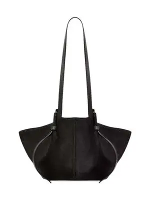 Yuzefi Mochi Suede Shoulder Bag - Brown