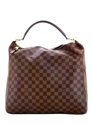 LOUIS VUITTON Portobello Damier Gm Hobo Bag - Brown