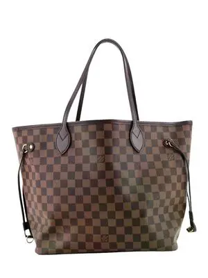 LOUIS VUITTON Neverfull Nm Damier Mm Tote Bag - Brown