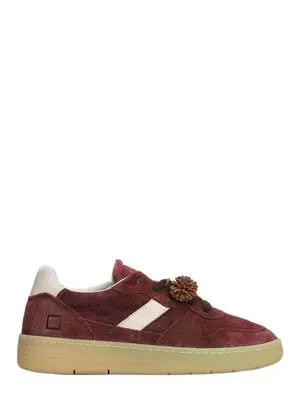 D.a.t.e. Court 2.0 Suede Sneakers - Red