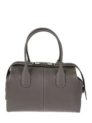 TOD'S Bowling Bag In Leather Small - Brown