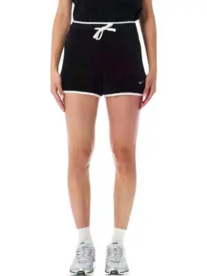 Nike Chill Knit Mid-rise Shorts - Black