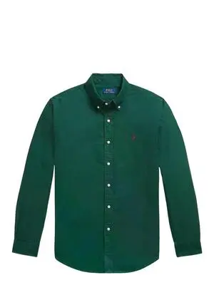 Polo Ralph Lauren Logo-embroidered Button-down Shirt - Green