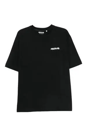 GEORGE. George Logo Print Short Sleeve T-shirt - Black