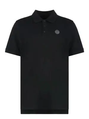Canada Goose Beckley Logo-patch Polo Shirt - Black