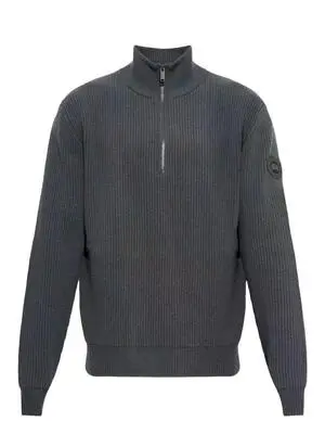 CANADA GOOSE Canada Goose McKinney Quarter Zip Wool Sweater
