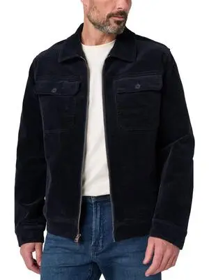 LIVERPOOL Liverpool Los Angeles Two-Way Zip Corduroy Jacket Dark Navy