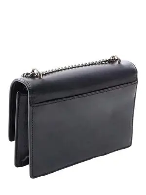 Saint Laurent Saint Laurent Sunset Chain Shoulder Bag Black